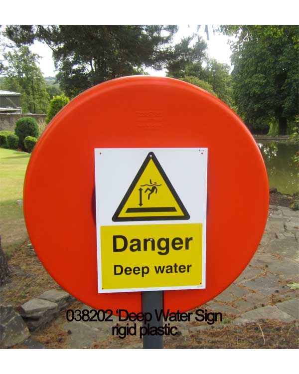 DANGER Deep water - Direct Signs