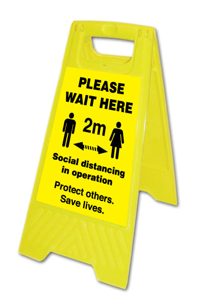 PLEASE WAIT HERE - Direct Signs